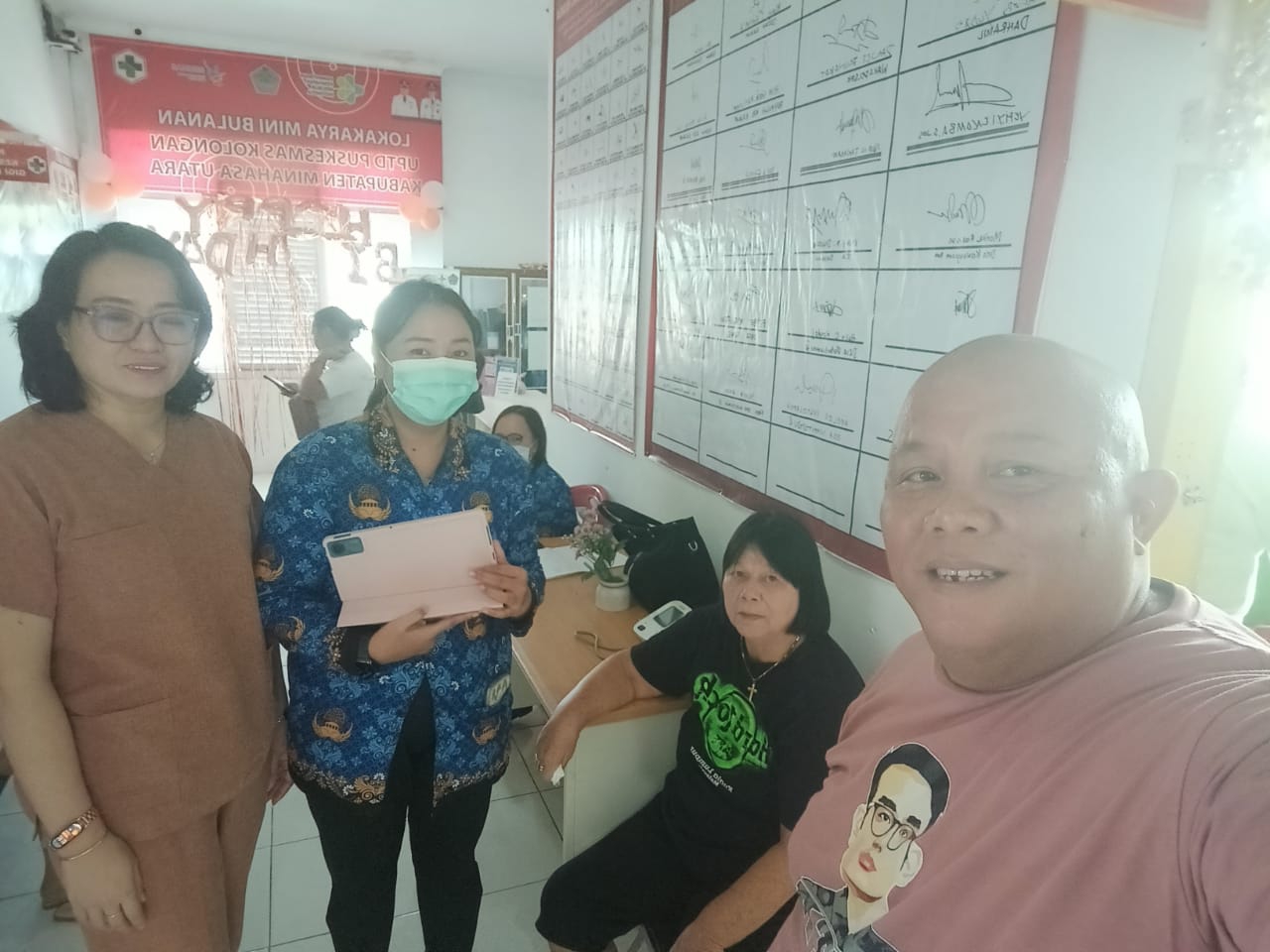 JGKWL Diakui! Pelayanan Prima Puskesmas Kalawat Pemeriksaan Kesehatan ...